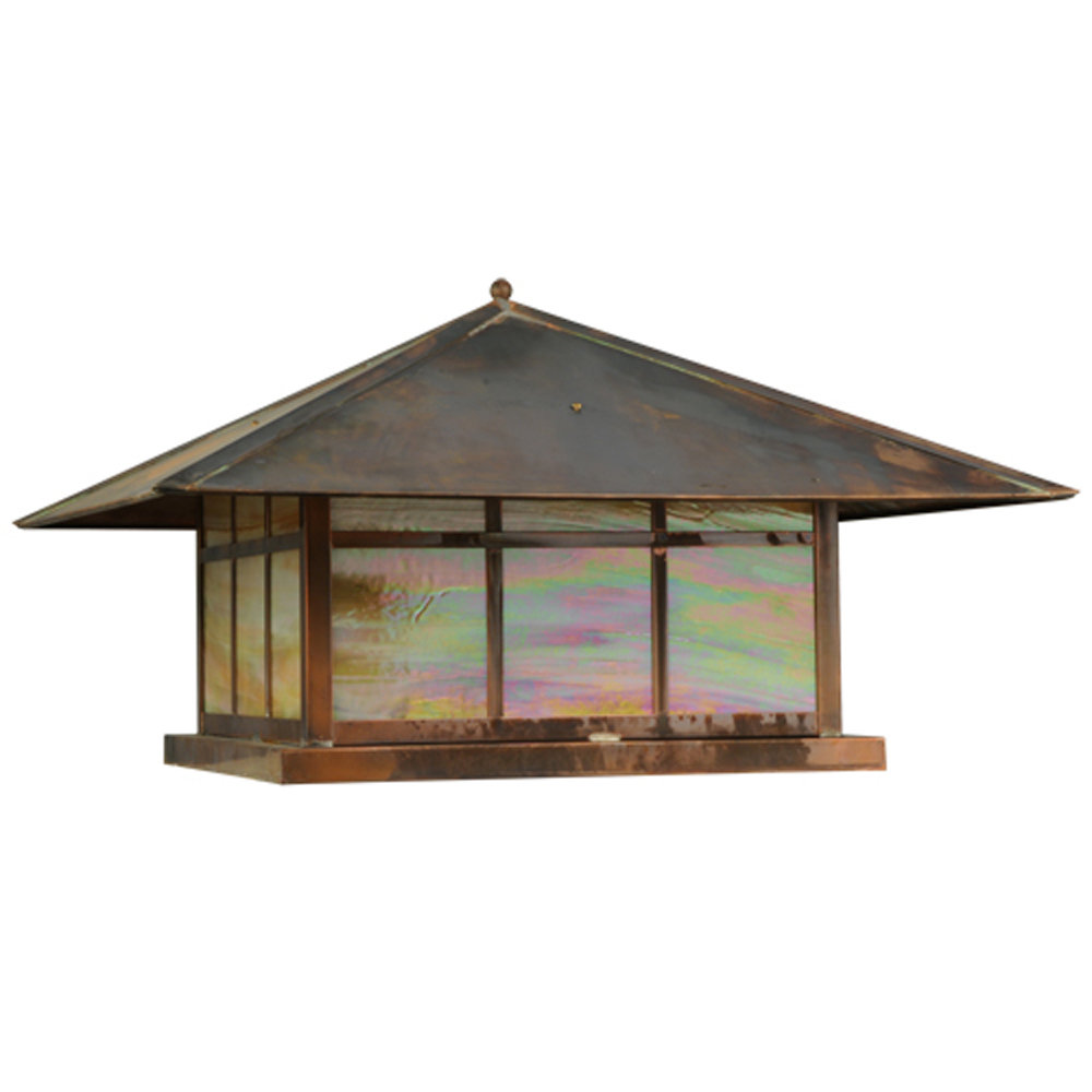 Meyda Lighting Seneca Double Bar Mission 4-Light Pier Mount Light | Wayfair