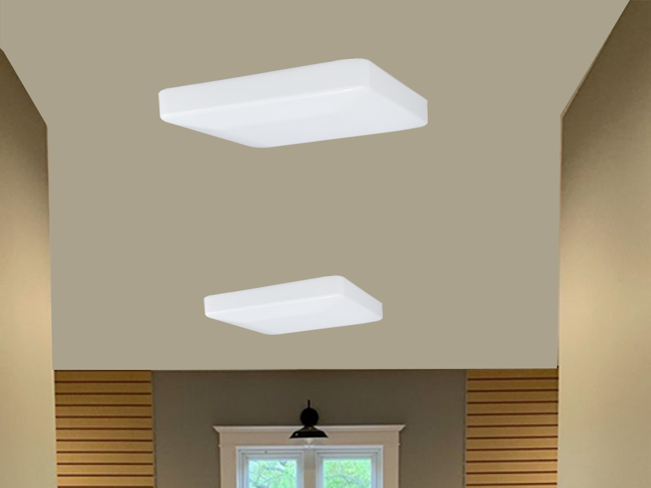 Latitude Run® Montz 1-Light 9" 12W LED Flush Mount 910lm with CCT ...