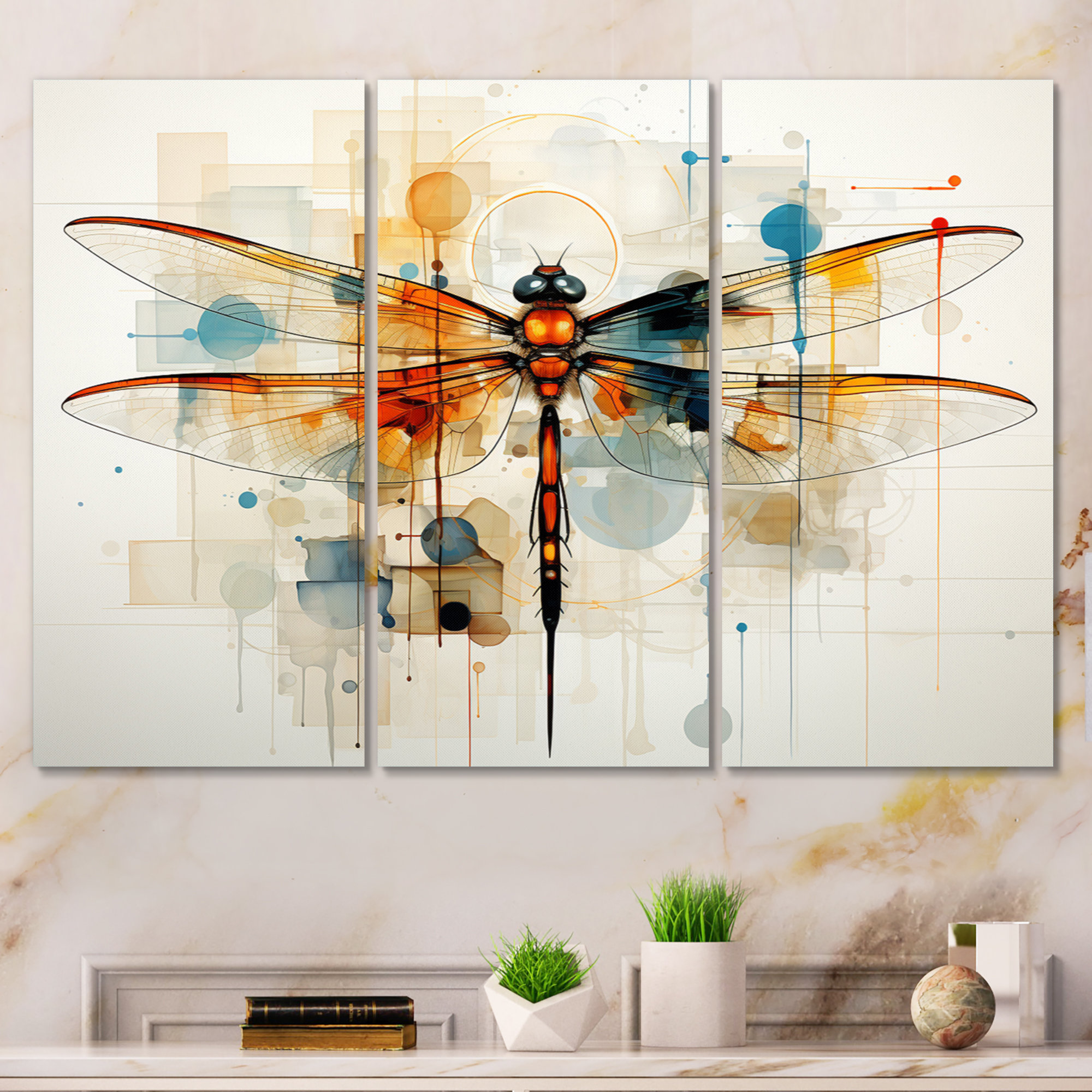 dragonfly set design