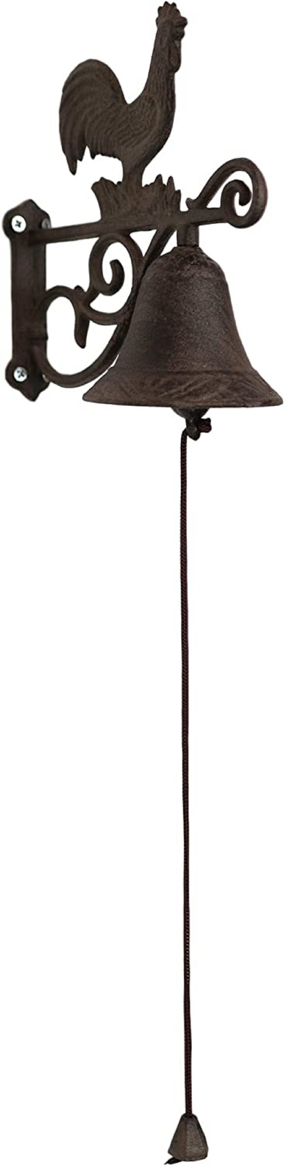 Rosalind Wheeler Cast Iron Rustic Vintage Western Farmhouse Rooster ...