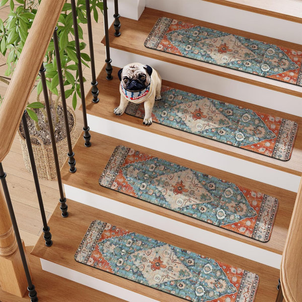 Bungalow Rose Ilko Non-Slip Stair Tread & Reviews | Wayfair