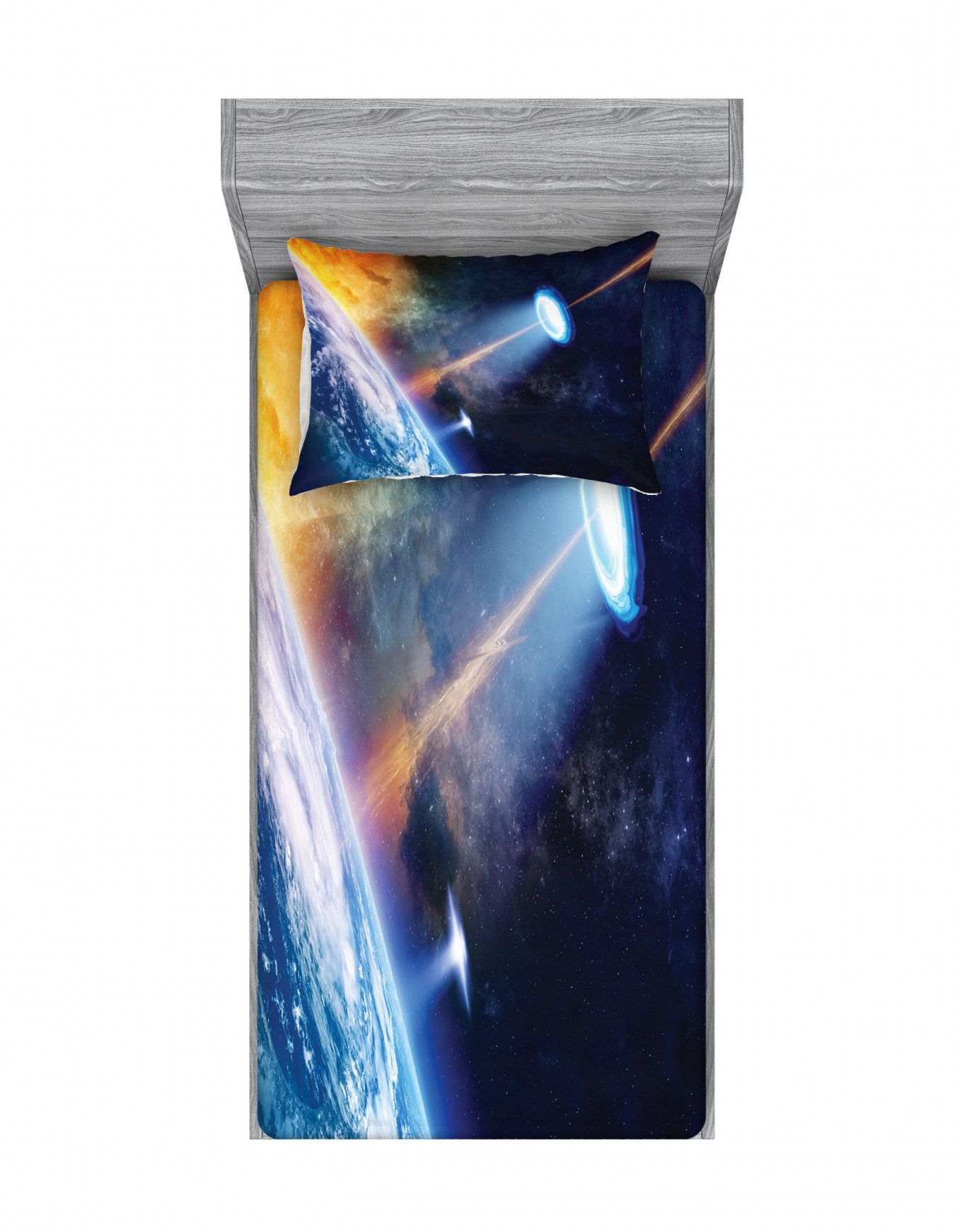 Ambesonne Outer Space Sheet Set | Wayfair