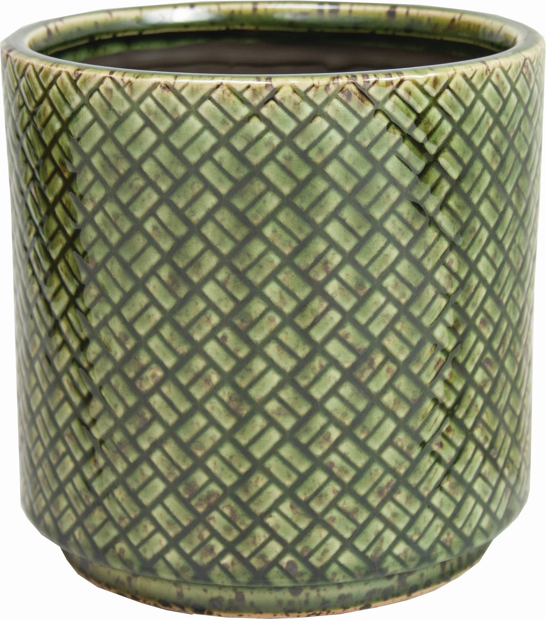 Ebern Designs Fioretta Ceramic Pot Planter | Wayfair