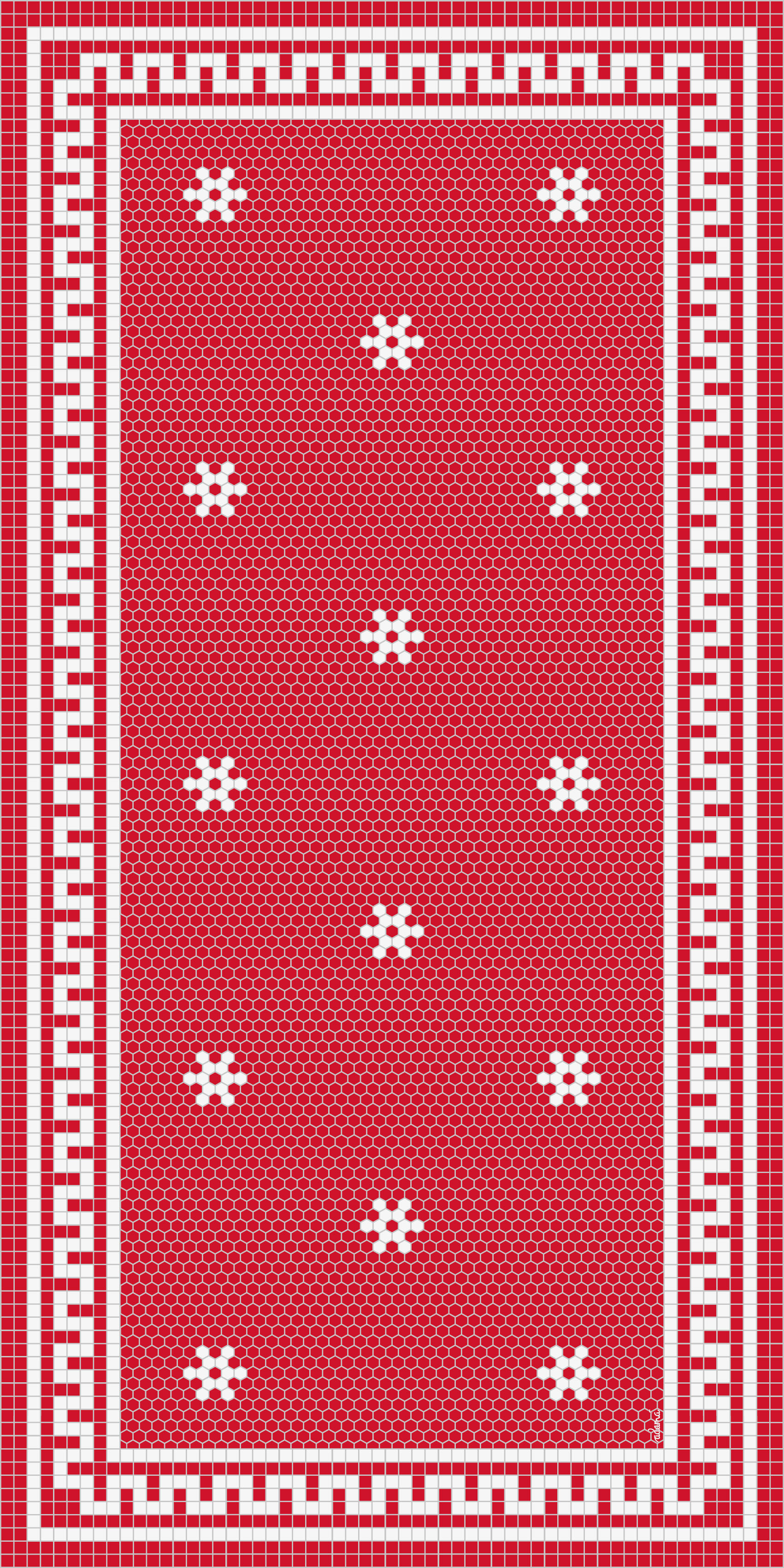 ADAMA LLC New York Red Easy to Clean Kitchen Mat | Wayfair
