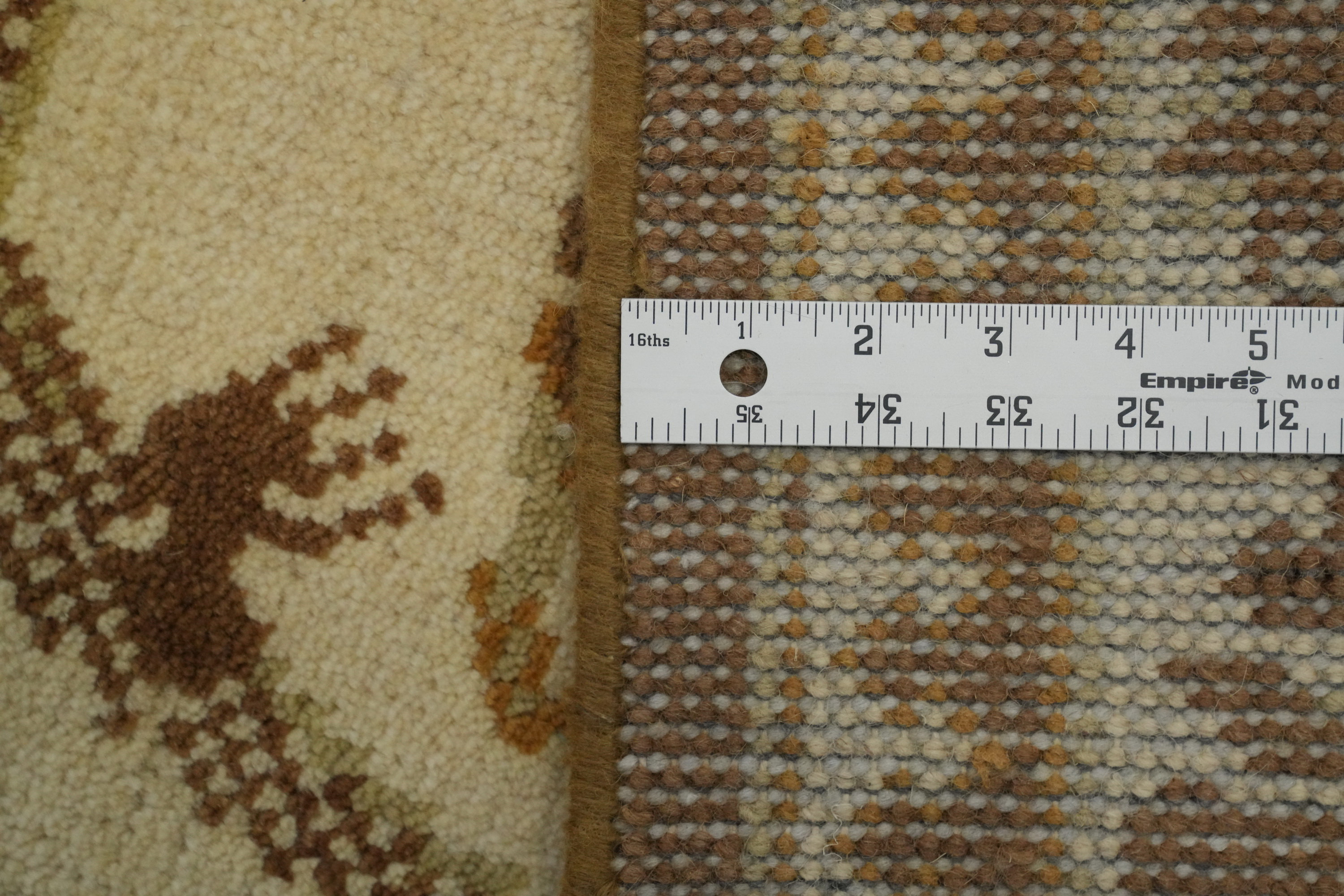 Isabelline Handmade Wool Art Deco Square Area Rug 8x8 | Wayfair