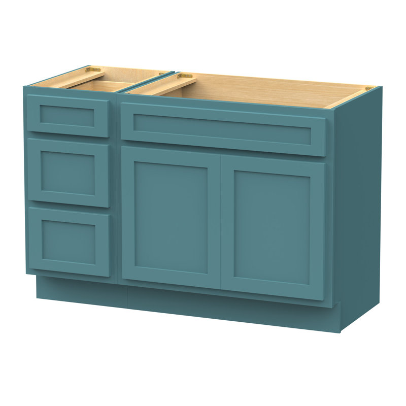 Home Beyond 48'' Single Bathroom Vanity Base Only & Reviews | Wayfair