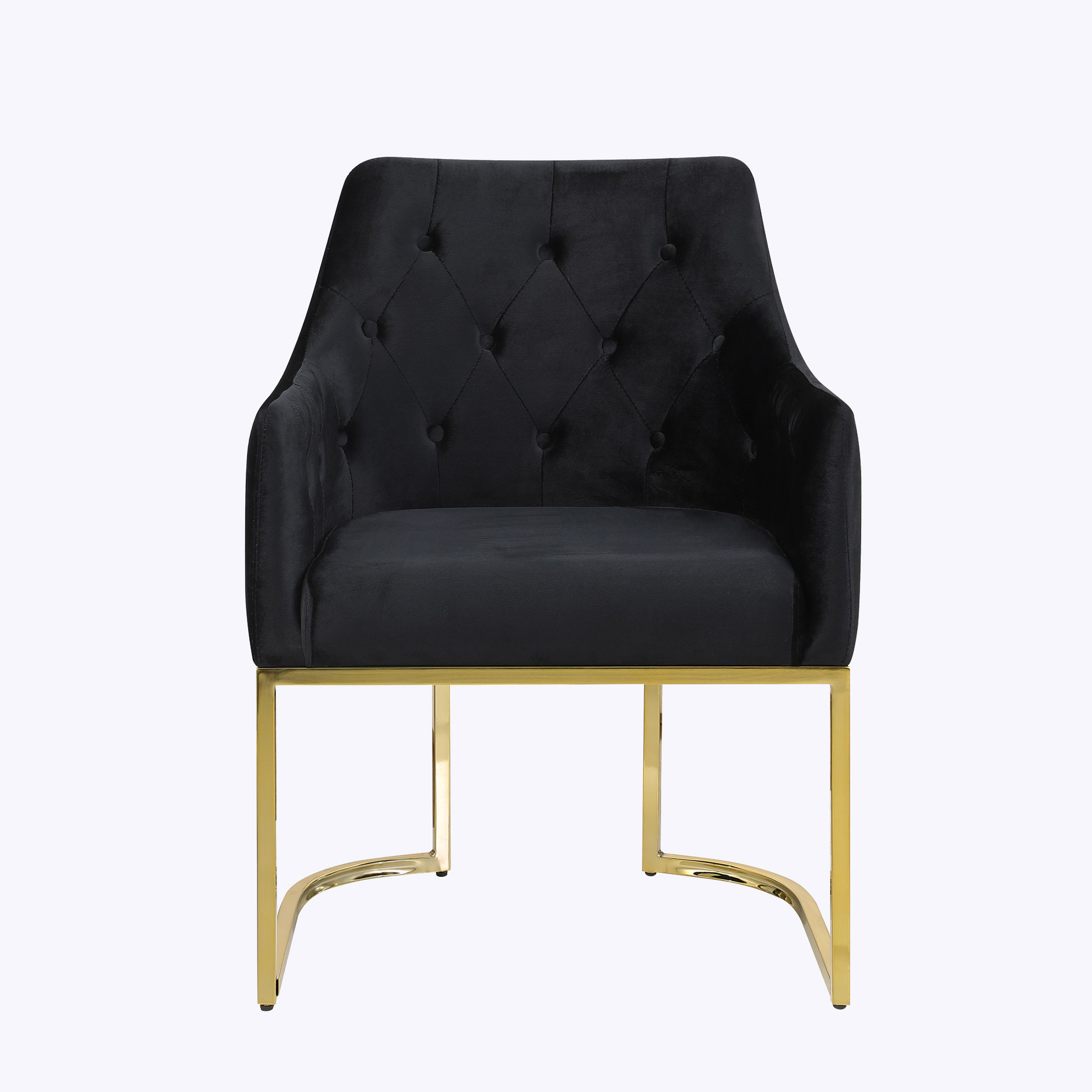 House of Hampton® Jaray 26'' Wide Tufted Velvet Armchair | Wayfair