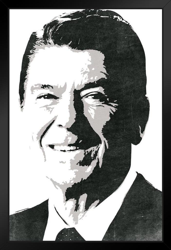Poster Foundry " President Ronald Reagan Pop Art Portrait Republican ...