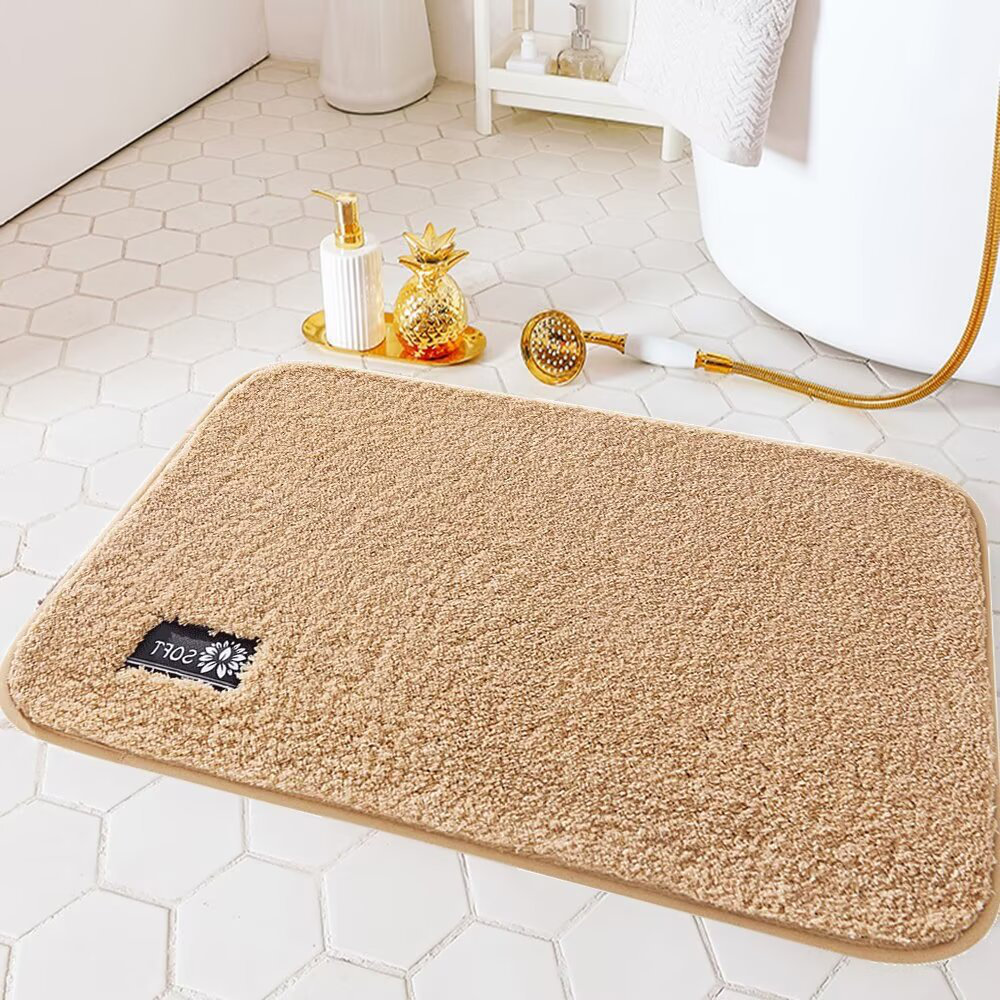 Ebern Designs Thick Bath Rugs Set For Bathroom Water Absorbent & Non ...