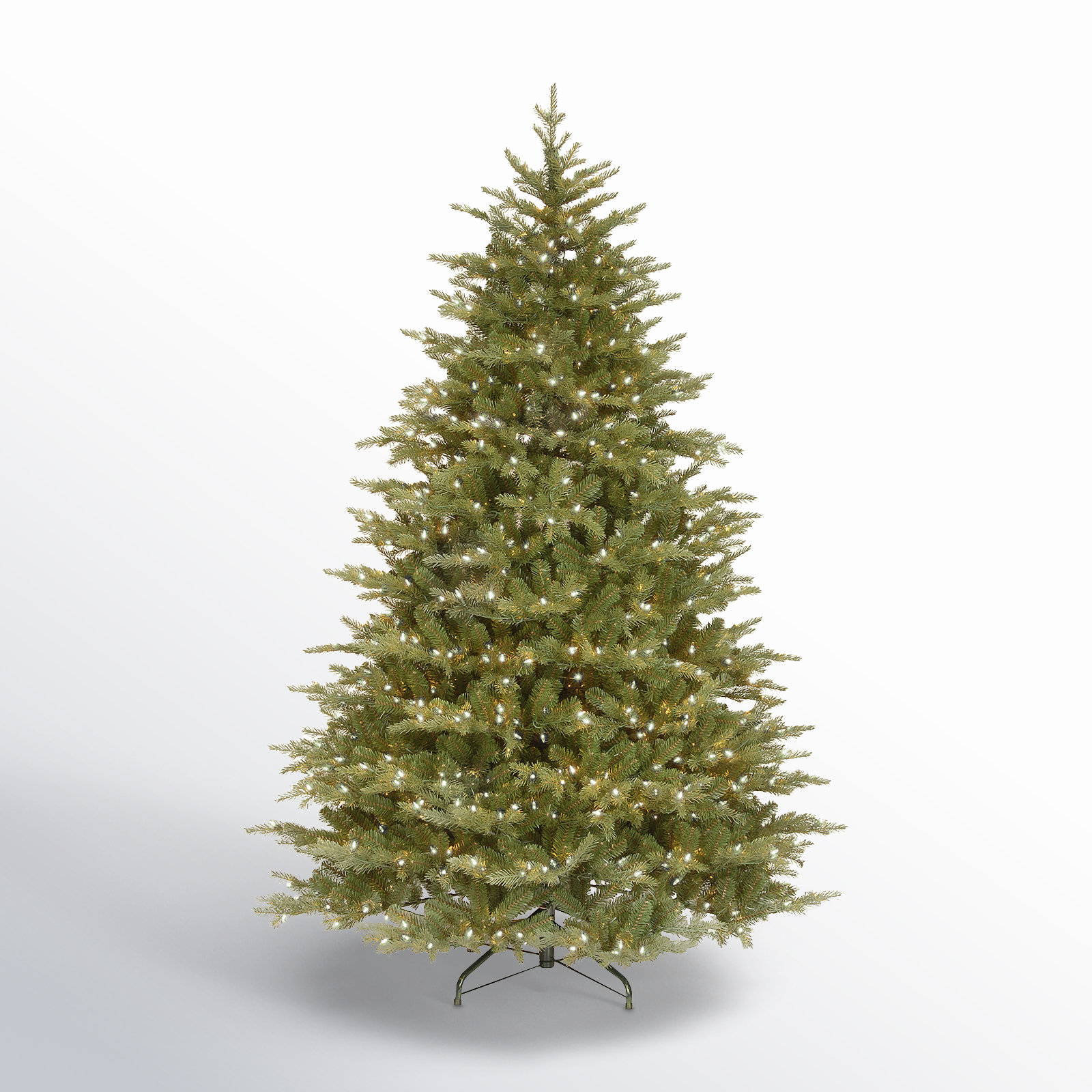 The Holiday Aisle® Nordic Spruce Medium Tree with Clear Lights ...