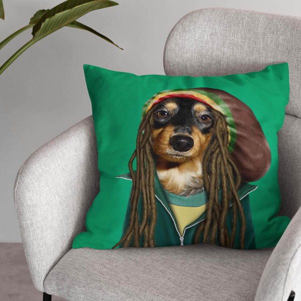 Pets Rock Reggae - Pets Rock Cushion | Wayfair.co.uk