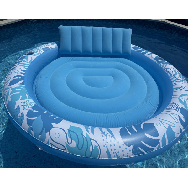 OLHAV Large Pool Floats Inflatable Lake Float Heavy Duty Suntan Tub For ...