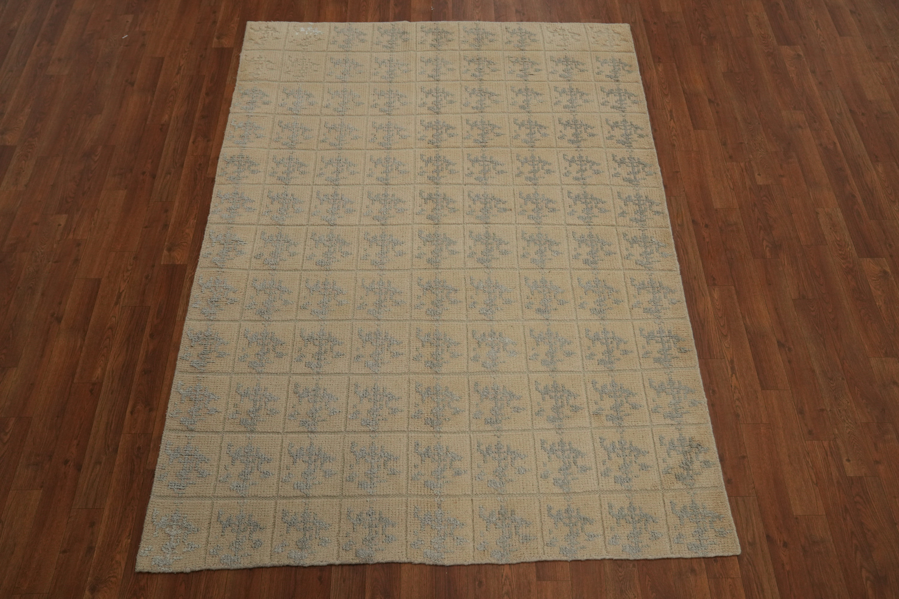 Red Barrel Studio® All-Over Modern Abstract Living Room Rug 5x7 | Wayfair