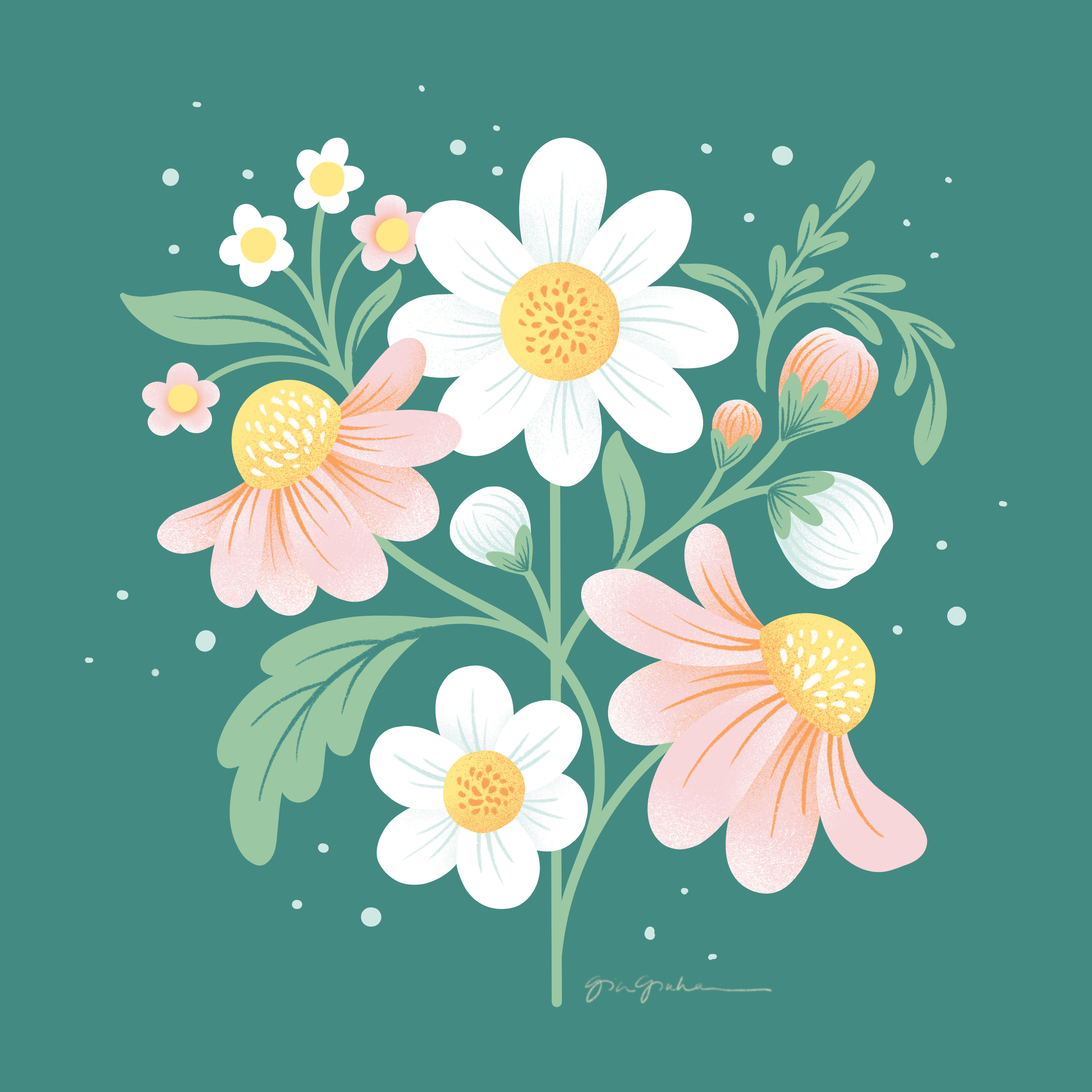 Winston Porter Wild And Free III On Canvas by Gia Graham Print | Wayfair