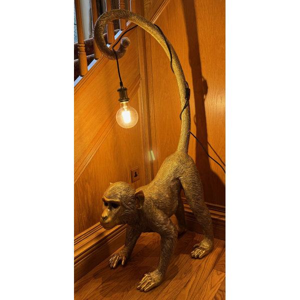 Happy Larry Huge Monkey Floor Lamp | Wayfair.co.uk