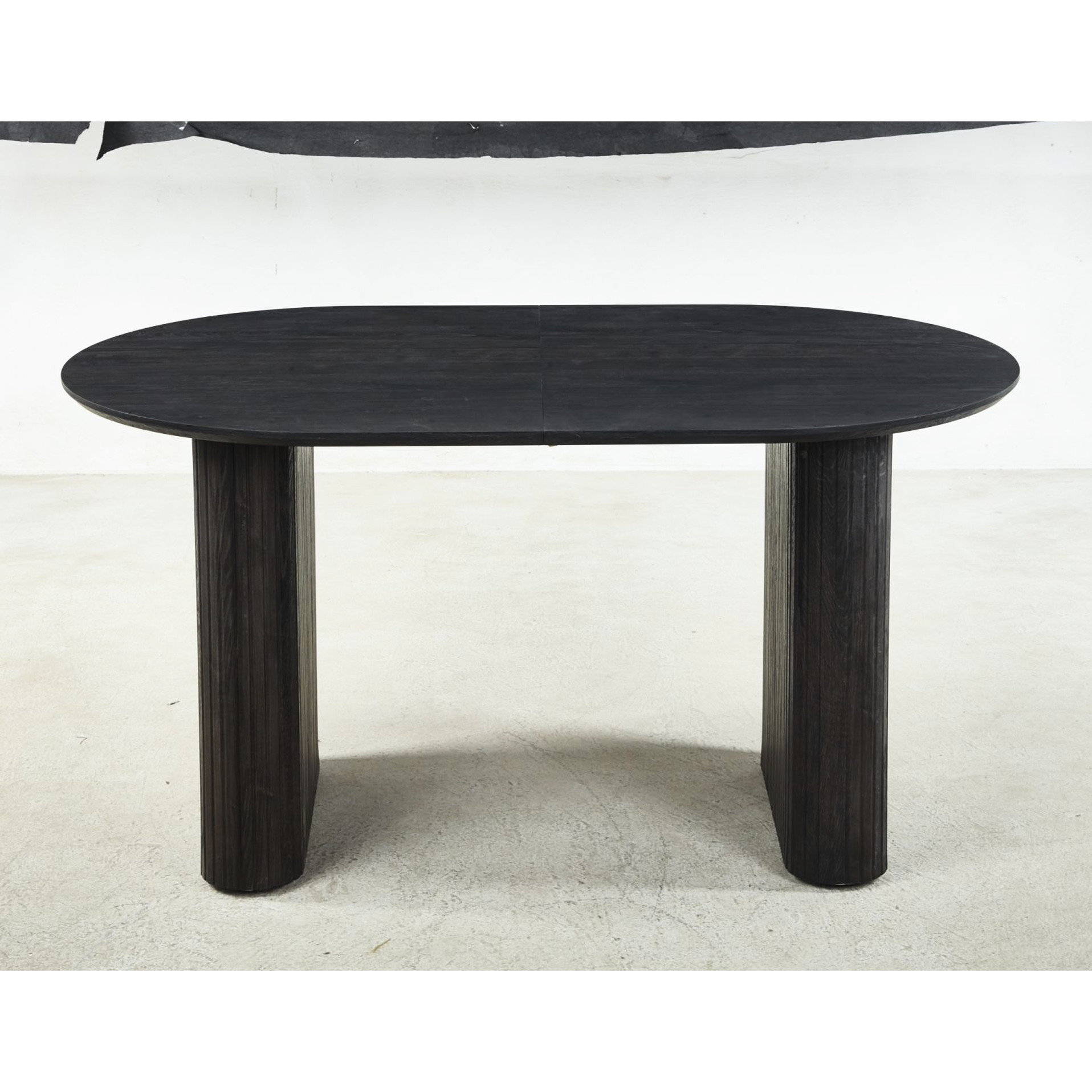 Hokku Designs Extensible Dining Table With Metal Legs, Stable And Ideal ...