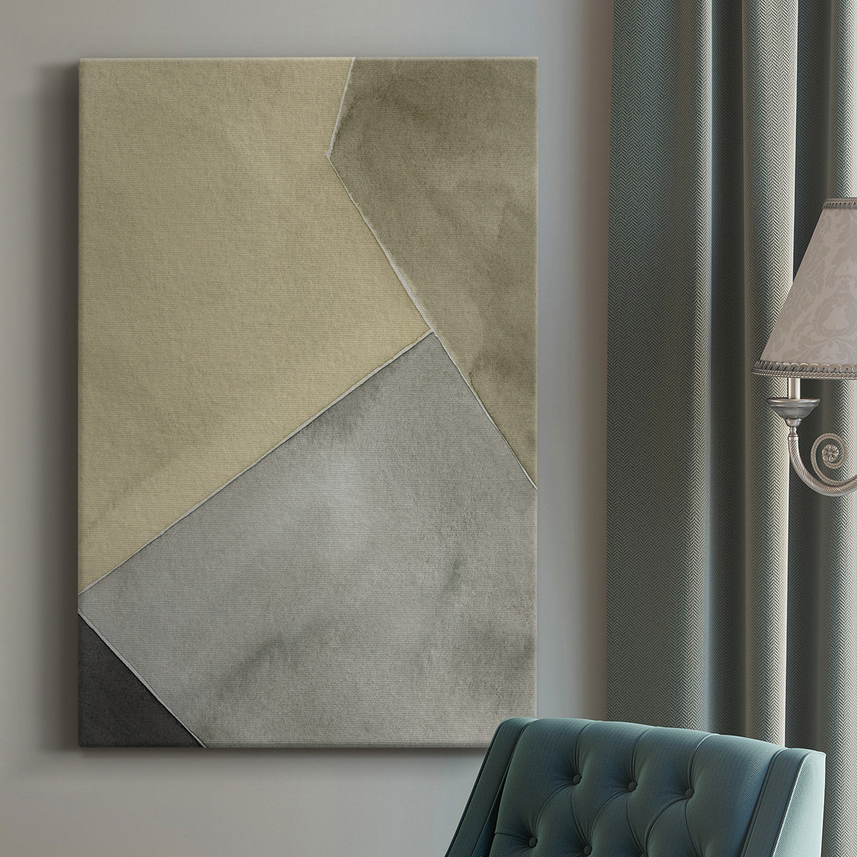 Ivy Bronx Tectonic Shift III " Tectonic Shift III " Painting Print ...