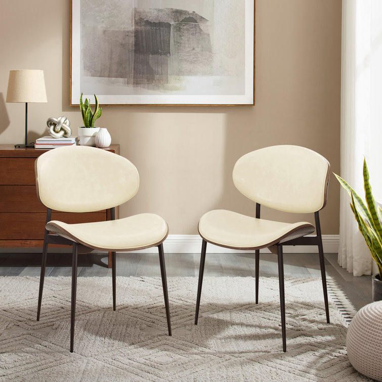 Union Rustic Faux Leather Upholstered Side Chair | Wayfair