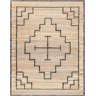 Latitude Run® Rectangle Oriental Hand Tufted Jute Area Rug in Brown ...