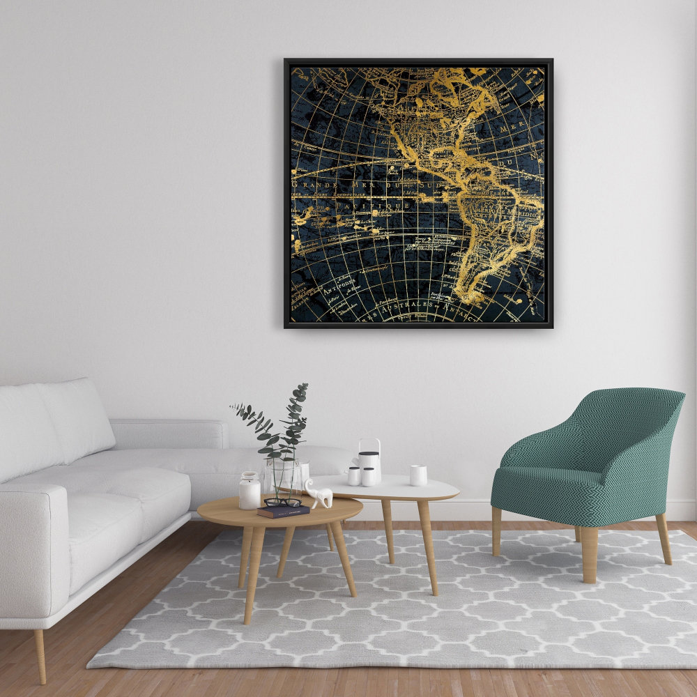 Begin Edition International Inc. Blue and marine world map globe - 36 ...