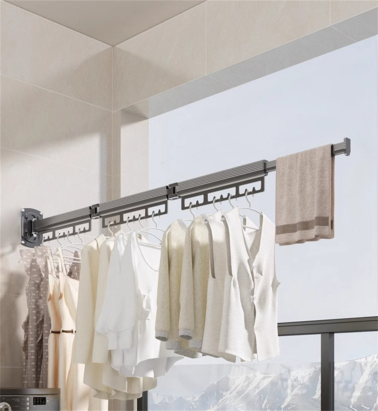 Meta Tarmor Invisible Folding Clothes Rack | Wayfair