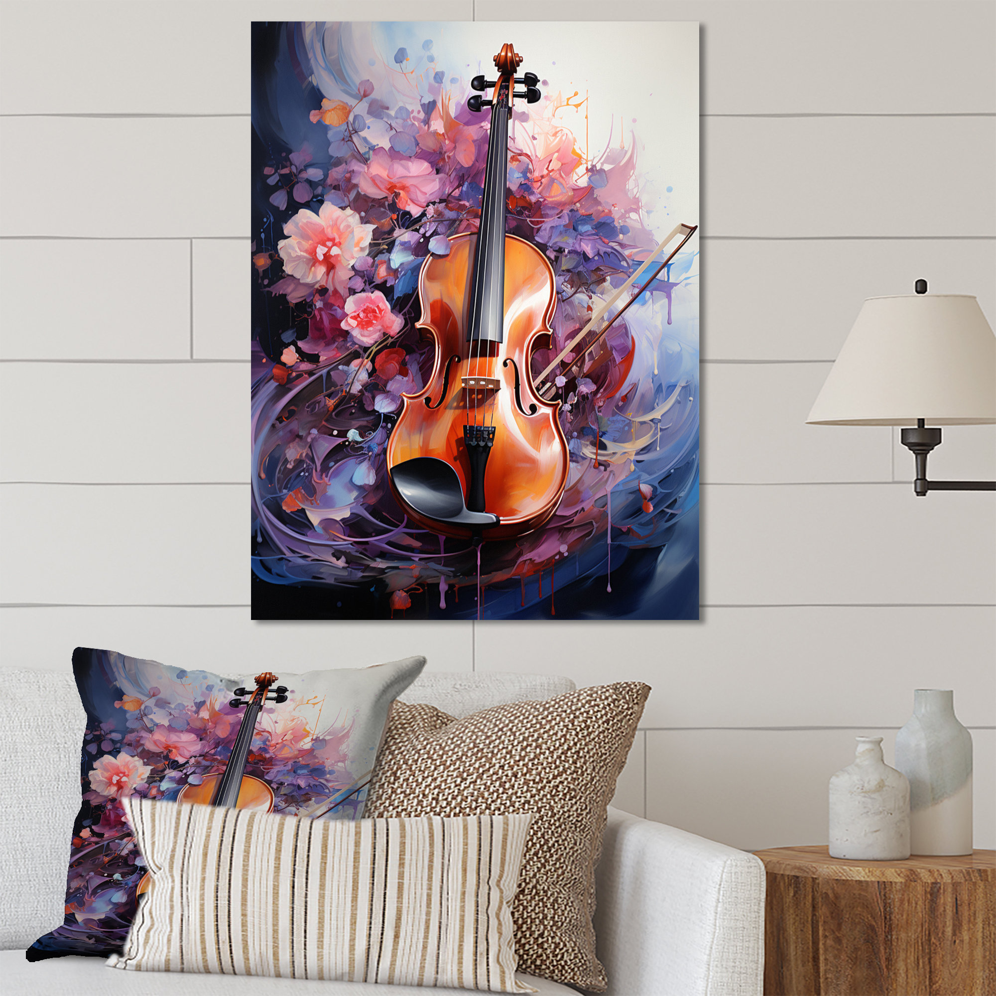 Winston Porter Africa Symphony II - Music Metal Wall Art Living Room ...