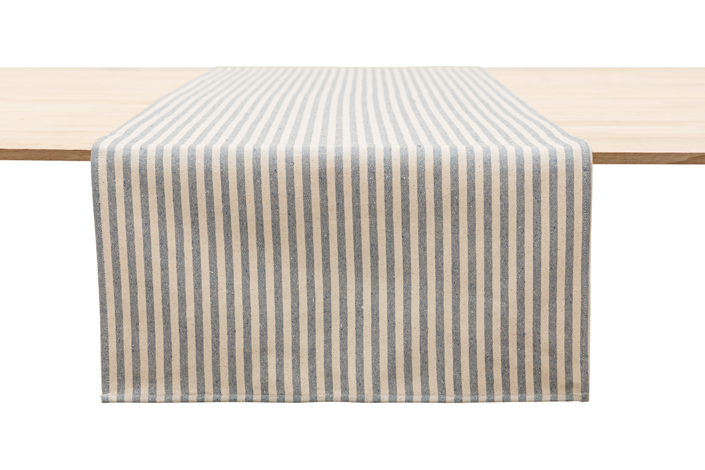 Breakwater Bay Dunseith Rectangular Striped Cotton Table Runner ...