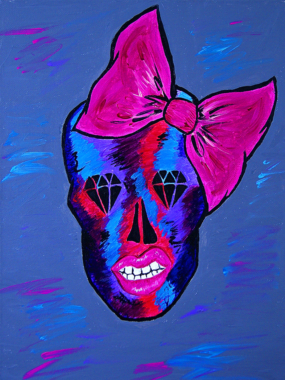 Trinx Bitchy Bones by Timmery Pop Art - Graphic Art Print - Wayfair Canada