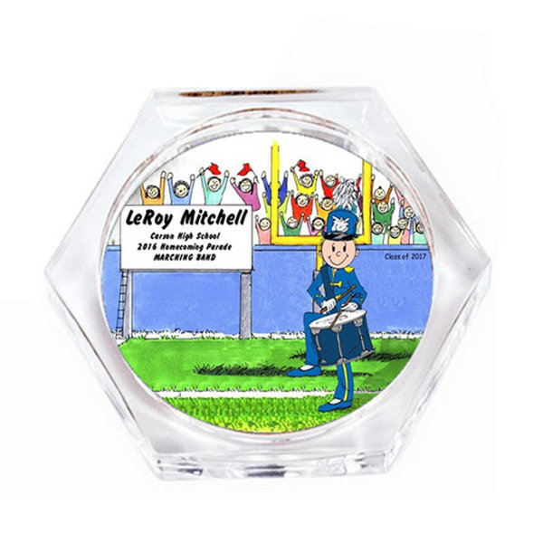 Printed Perfection Personalized Band, Drum Snare - Male Drink Coaster ...