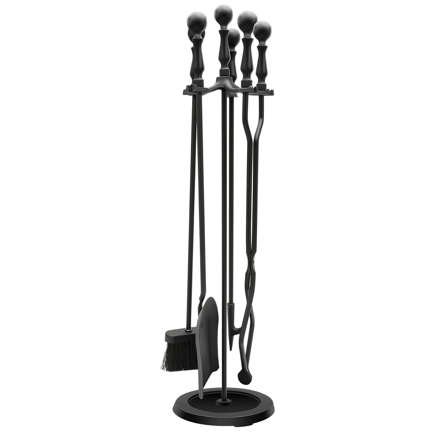 One Allium Way® Complete Cast Iron Fireplace Tool Set – Essential Tools ...