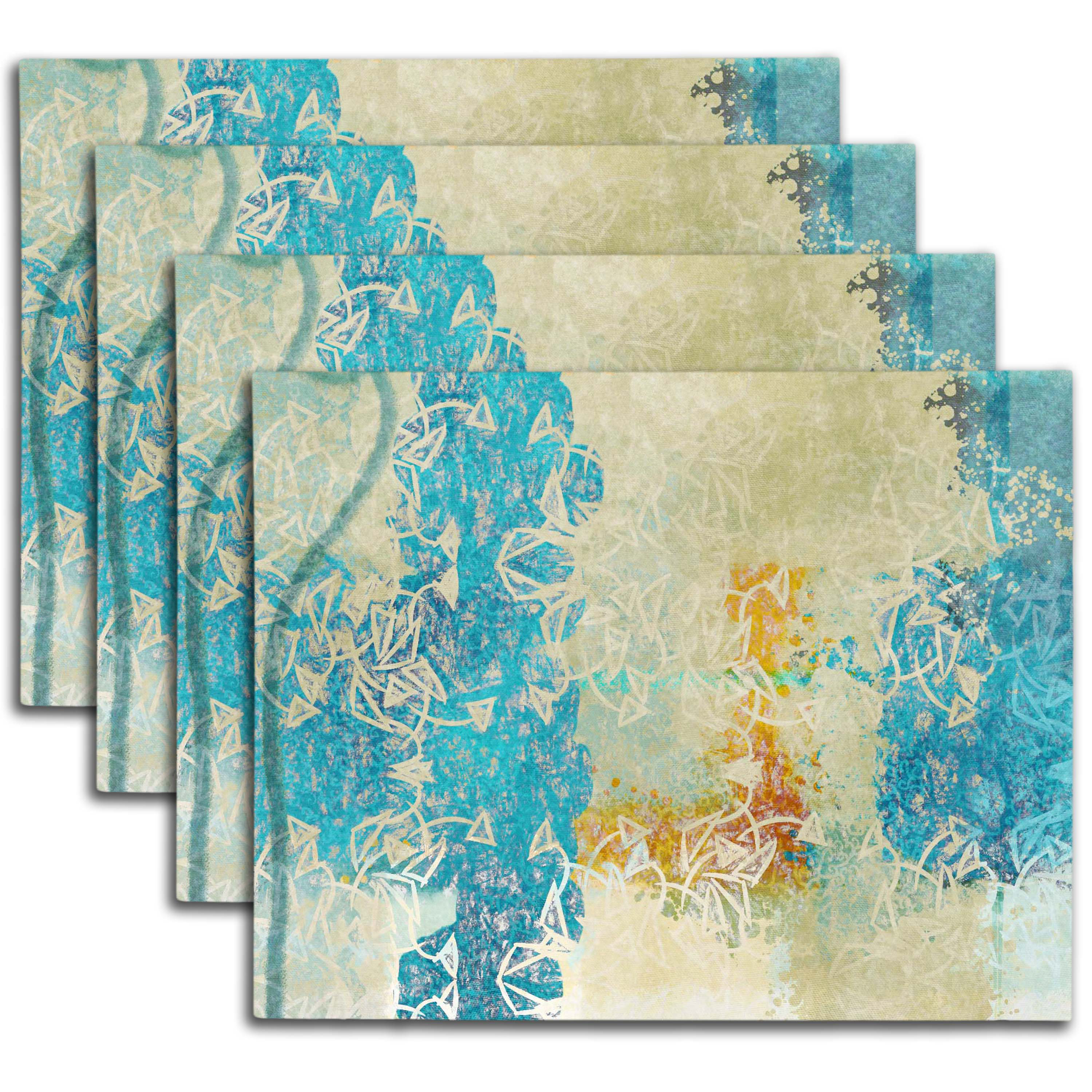 LeRoi Products Polyester Abstract Placemat | Wayfair