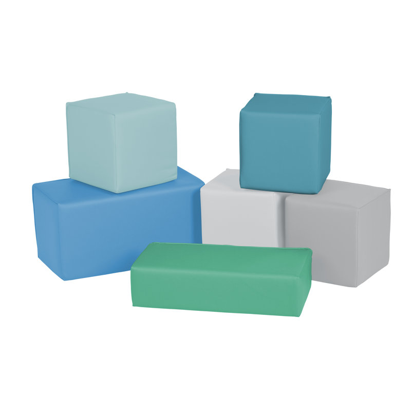 Factory Direct Partners SoftScape 6 Piece Big Block Set & Reviews | Wayfair