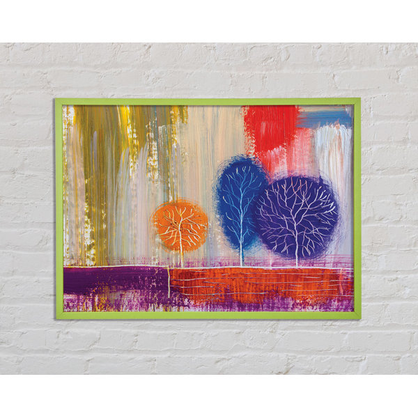 Ophelia & Co. Ajax Trees In The Meadow Art - Single Picture Frame Print ...