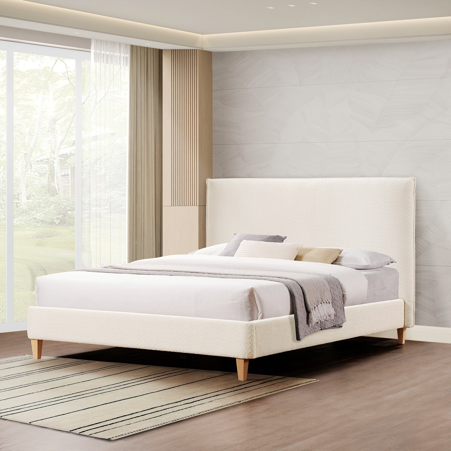 Ebern Designs Upholstered Platform Bed | Wayfair