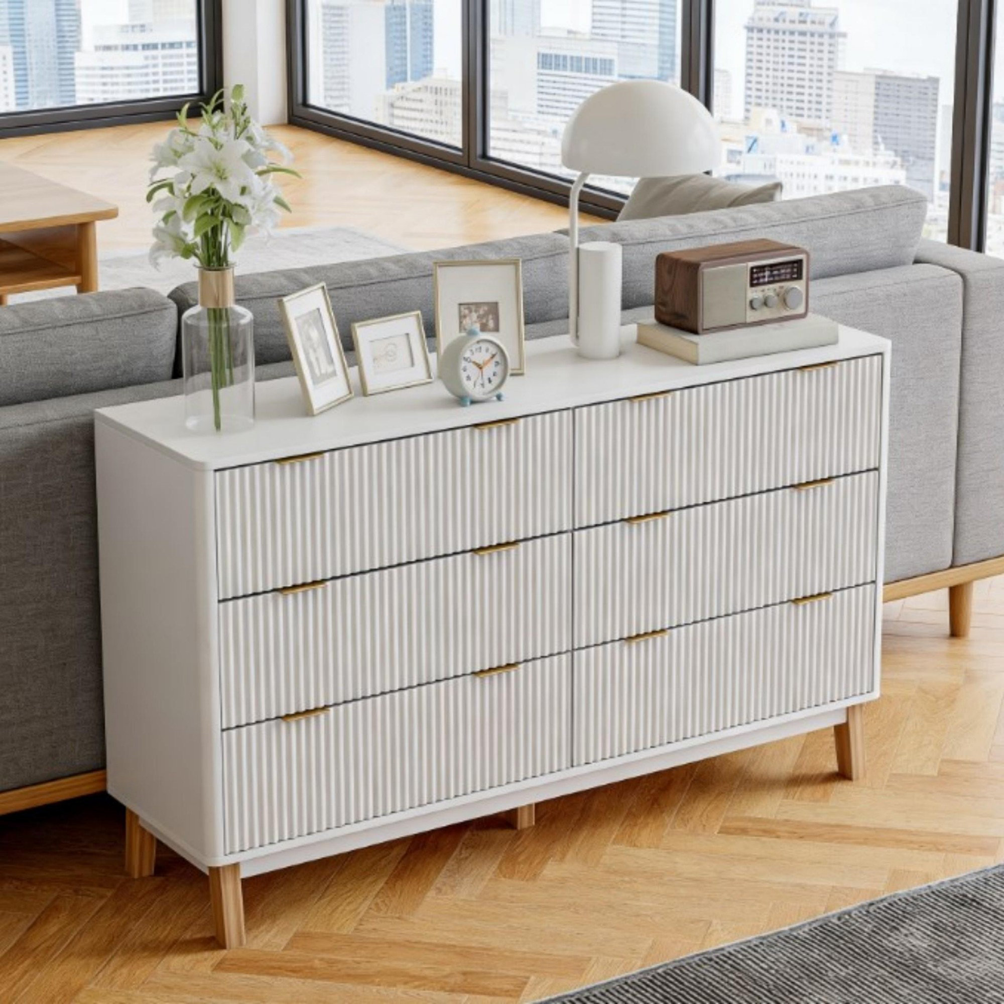 George Oliver Closet Dresser,6 Drawer Double Dresser | Wayfair