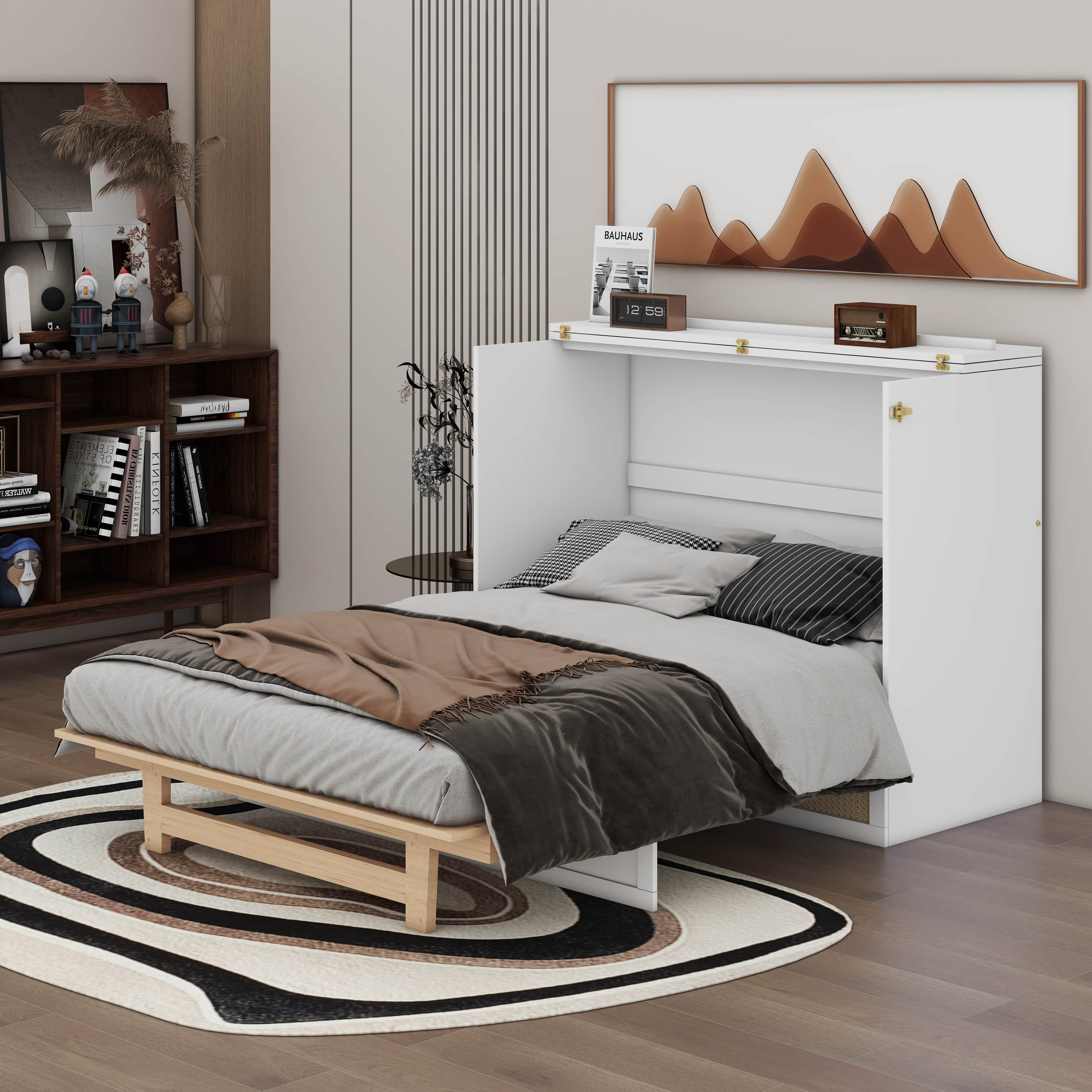 Bay Isle Home™ Avalena Murphy Storage Bed | Wayfair