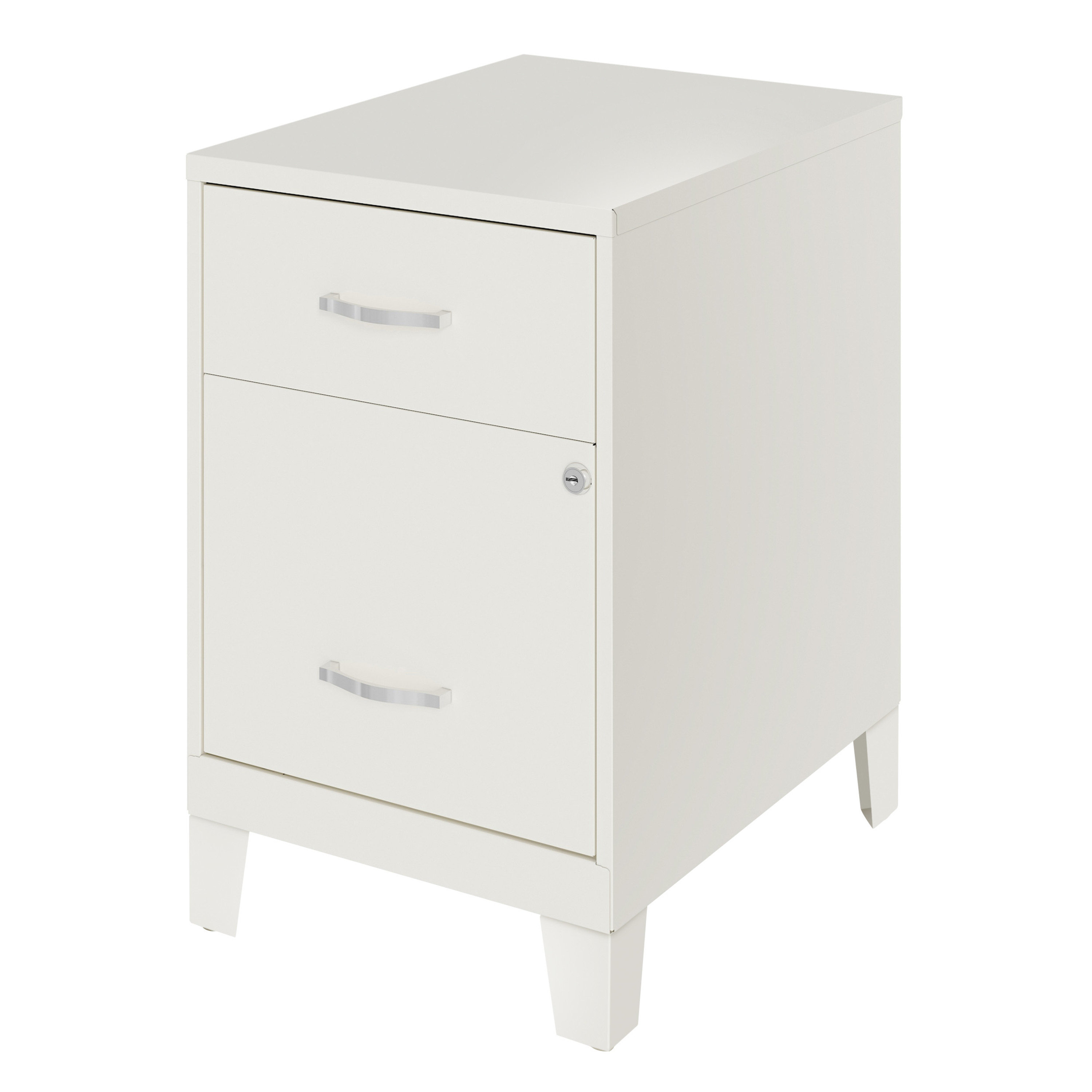 Ebern Designs 18" Deep 2 Drawer Letter Width Vertical File Cabinet With ...