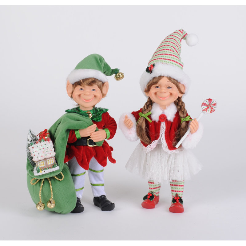 Karen Didion Originals 2 Piece Special Delivery Elf Set & Reviews | Wayfair
