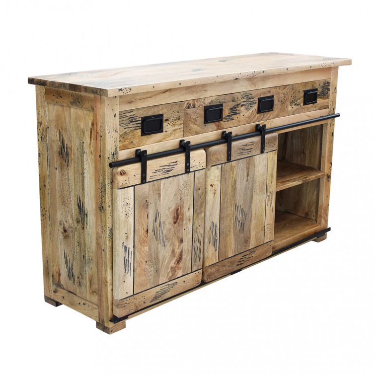 Union Rustic Ballista 150cm Solid Wood Sideboard | Wayfair.co.uk