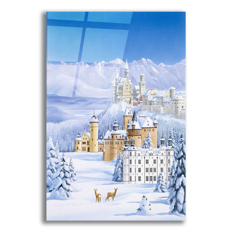 Latitude Run® German Castles In Winter On Plastic / Acrylic by Harro ...
