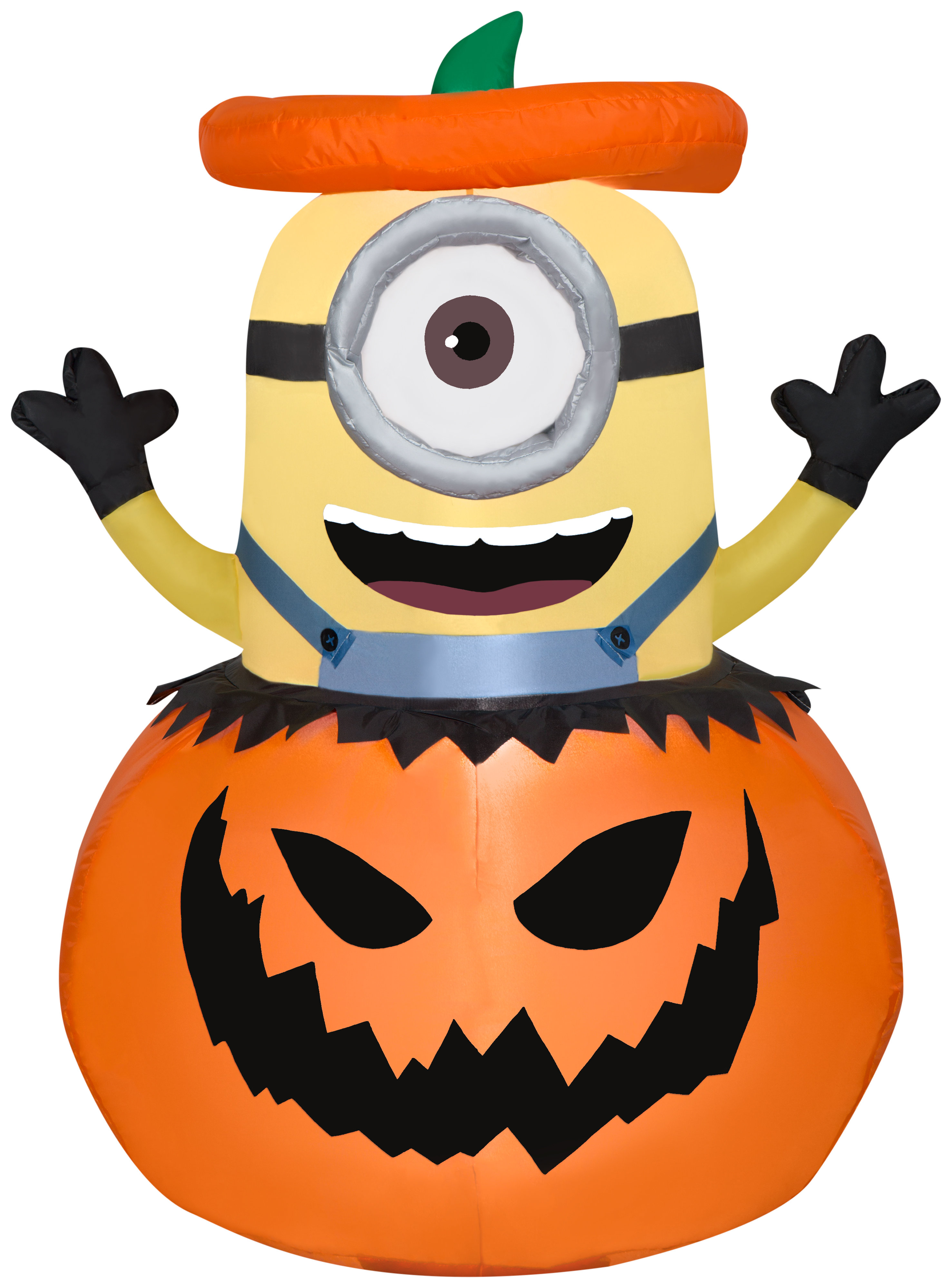 Gemmy Industries Airblown Minion Popping Out Of Pumpkin Universal | Wayfair
