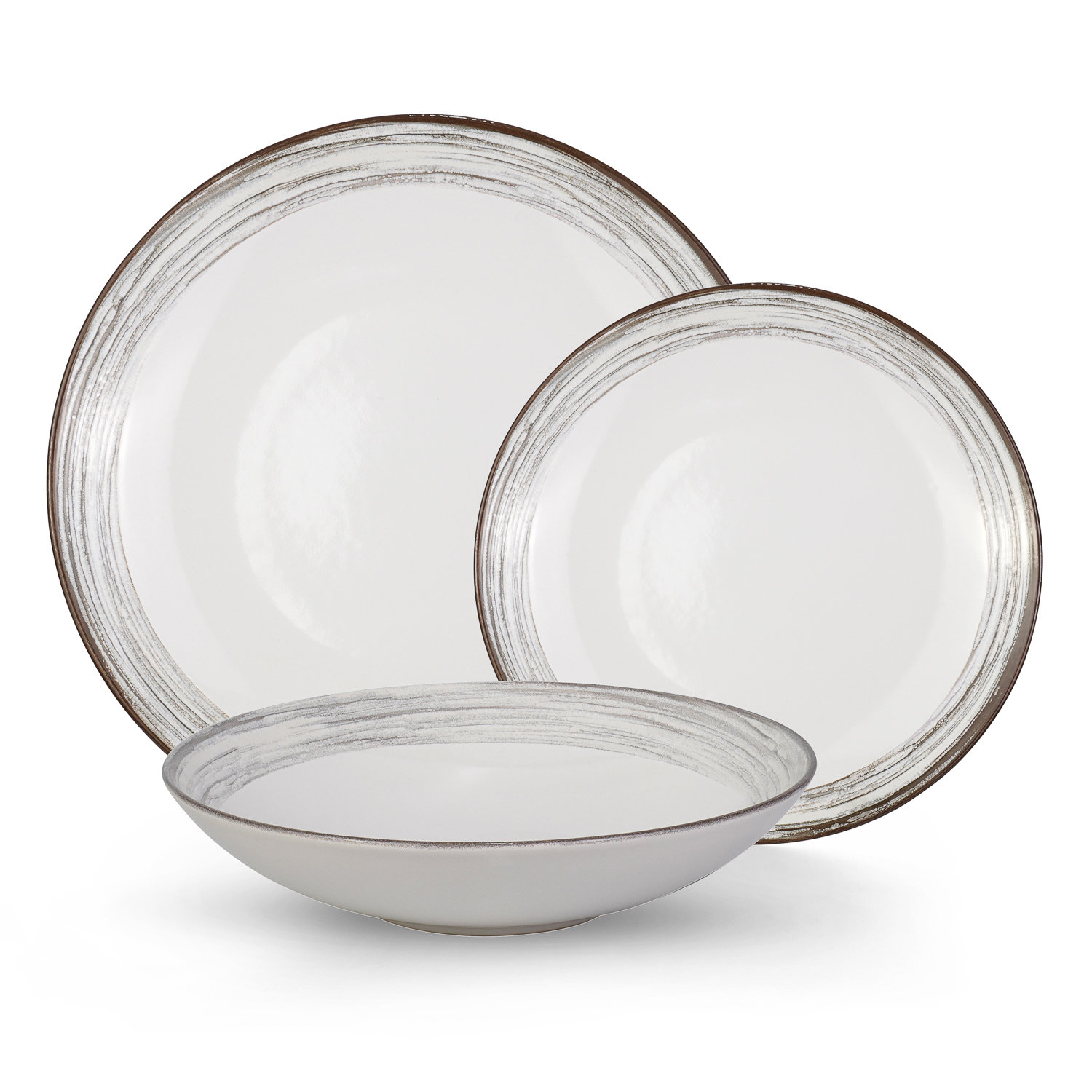 Brayden Studio Aliyahna 12 Piece Dinnerware Set, Service for 4 ...