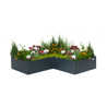 Vego Garden Metal Outdoor L Shape Planter Box & Reviews | Wayfair
