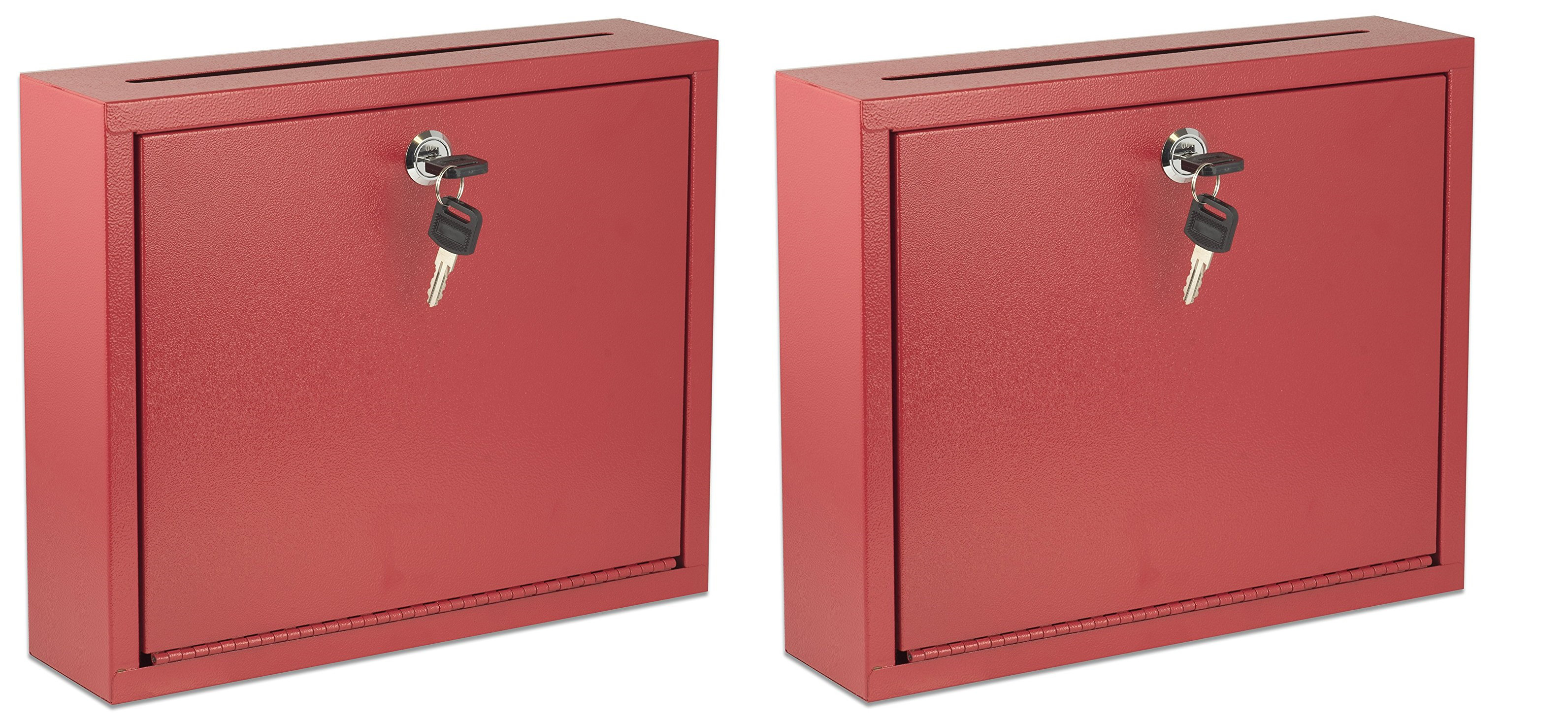 AdirOffice Steel Drop Box Secure InterOffice Mailbox & Reviews ...