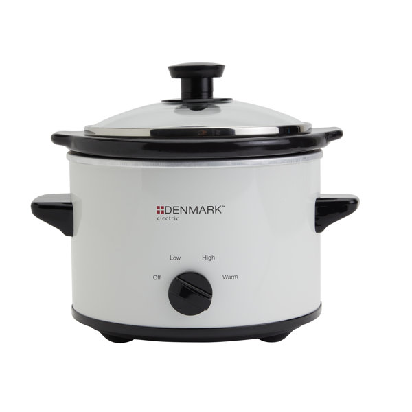 Denmark Electric 1.5-Quart Slow Cooker with Non-Stick Removable Inner ...