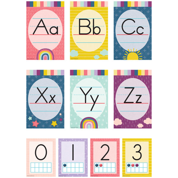 Teacher Created Resources Alphabet Bulletin Board Set | Wayfair