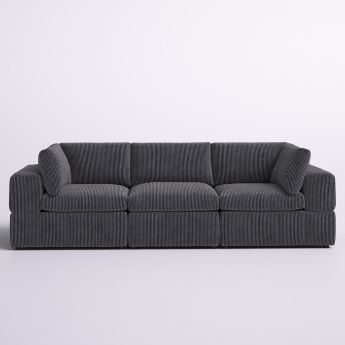 Wade Logan® Antwand 108.5'' Upholstered Sofa & Reviews | Wayfair