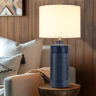 Blue Table Lamps You'll Love | Wayfair
