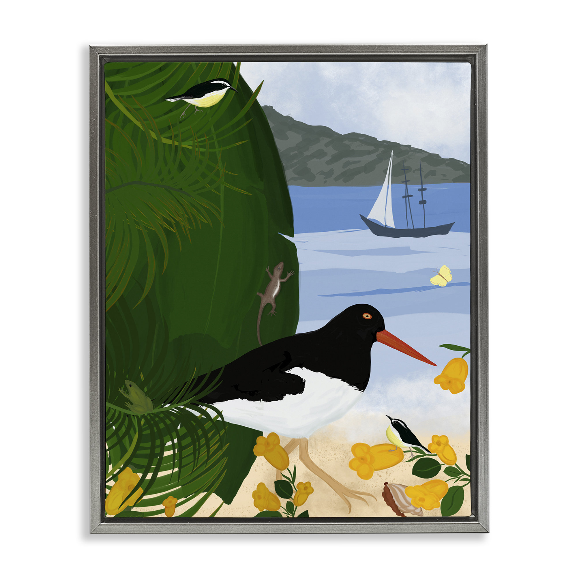 Breakwater Bay Island Life by Beach Canvas Wall Art by Michelle Ingari ...