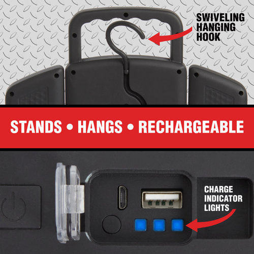 Bell + Howell Bionic Rechargeable 1000 Lumens Waterproof Multi ...